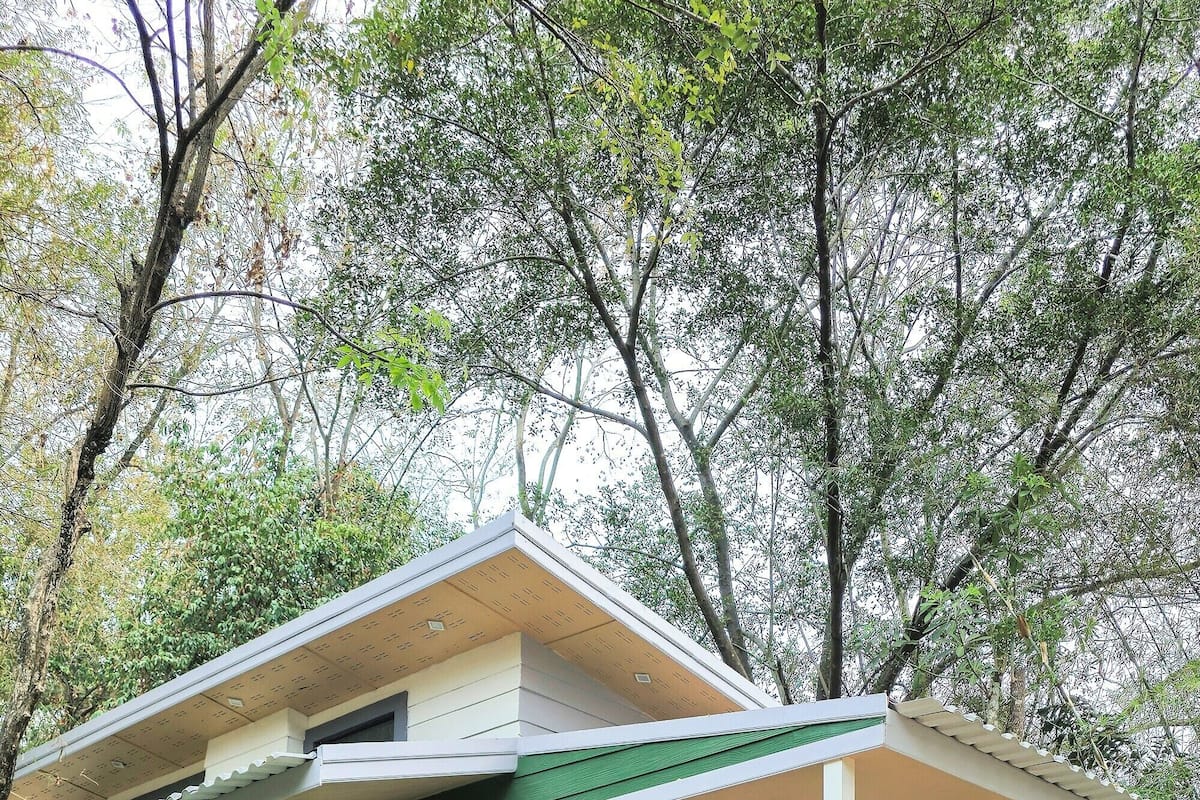 Quarto (Tiny House) | Lençóis de algodão egípcio, roupa de alta qualidade