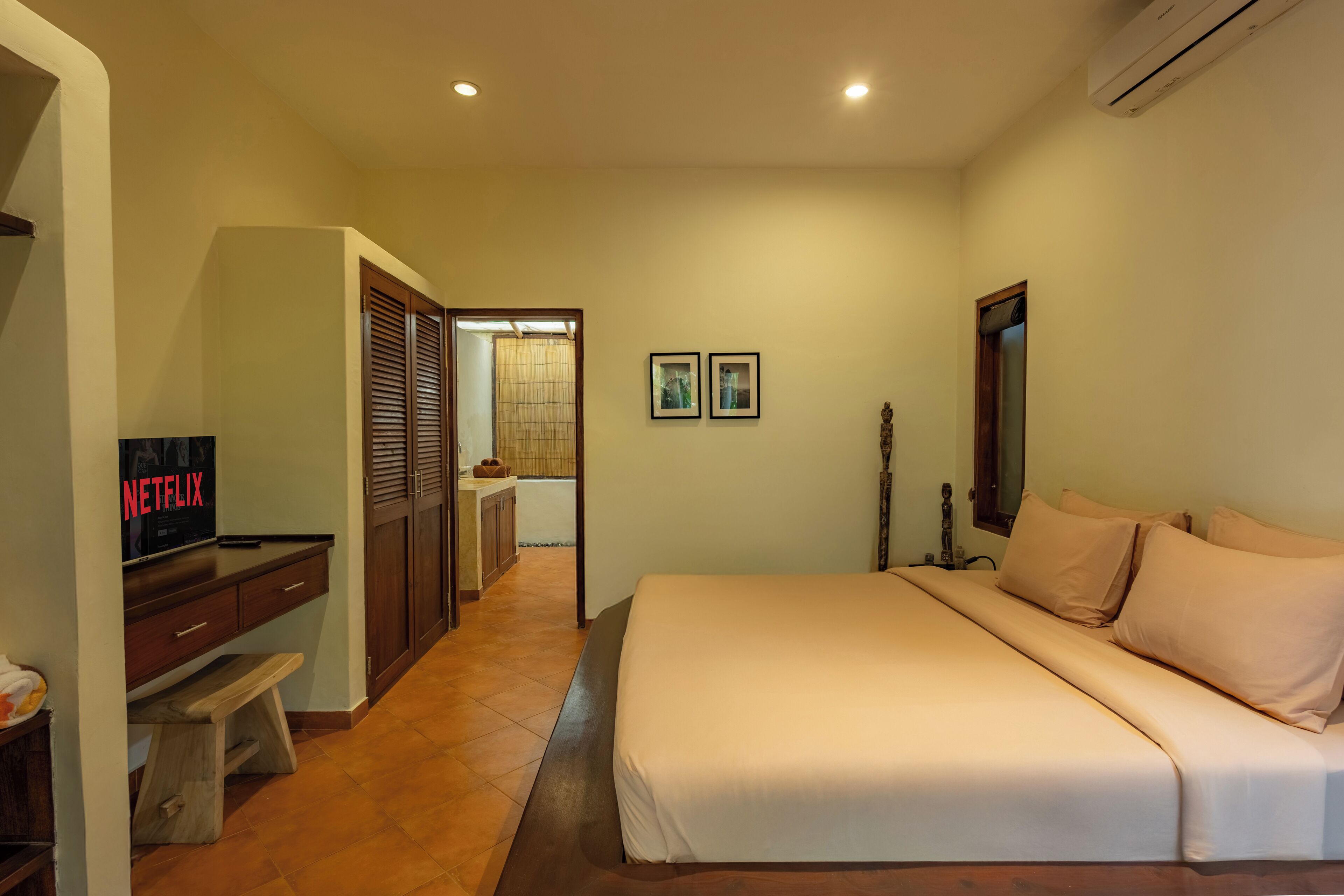 Vila tradicional | 2 quartos, cofres nos quartos, individualmente decorados