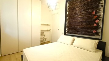 Apartamento (1 Bedroom) | 1 quarto, ferro/tábua de engomar, roupa de cama fornecida 