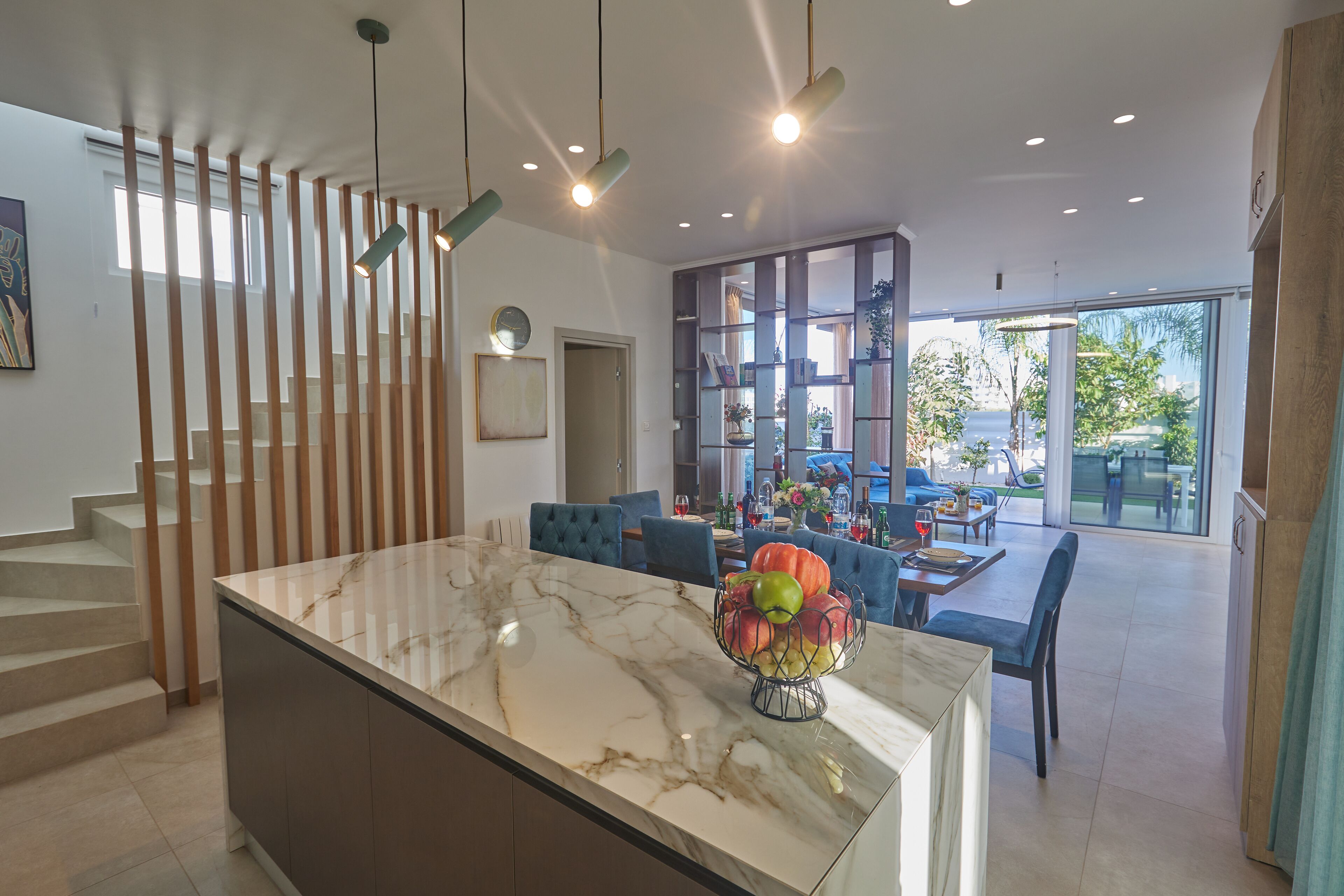 Vila, 3 quartos, piscina particular, vista para o jardim | Cozinha privada