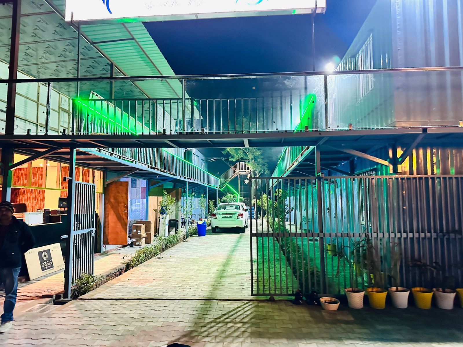Fachada da propriedade