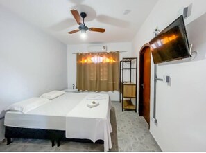 Quarto Triplo Standard | 1 quarto, roupa de cama fornecida 