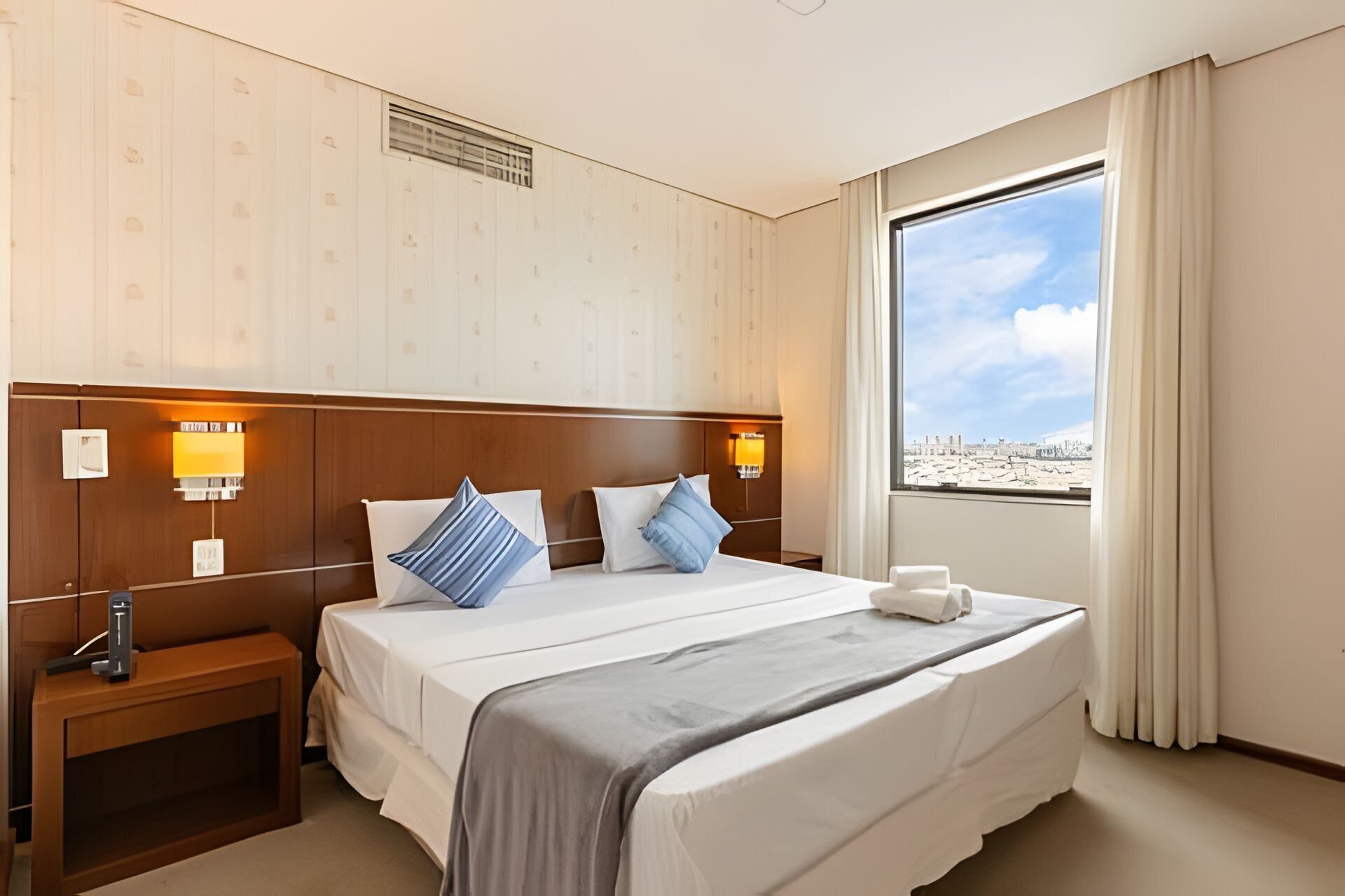 Apartamento Comfort | Roupa hipoalergénica, secretária 