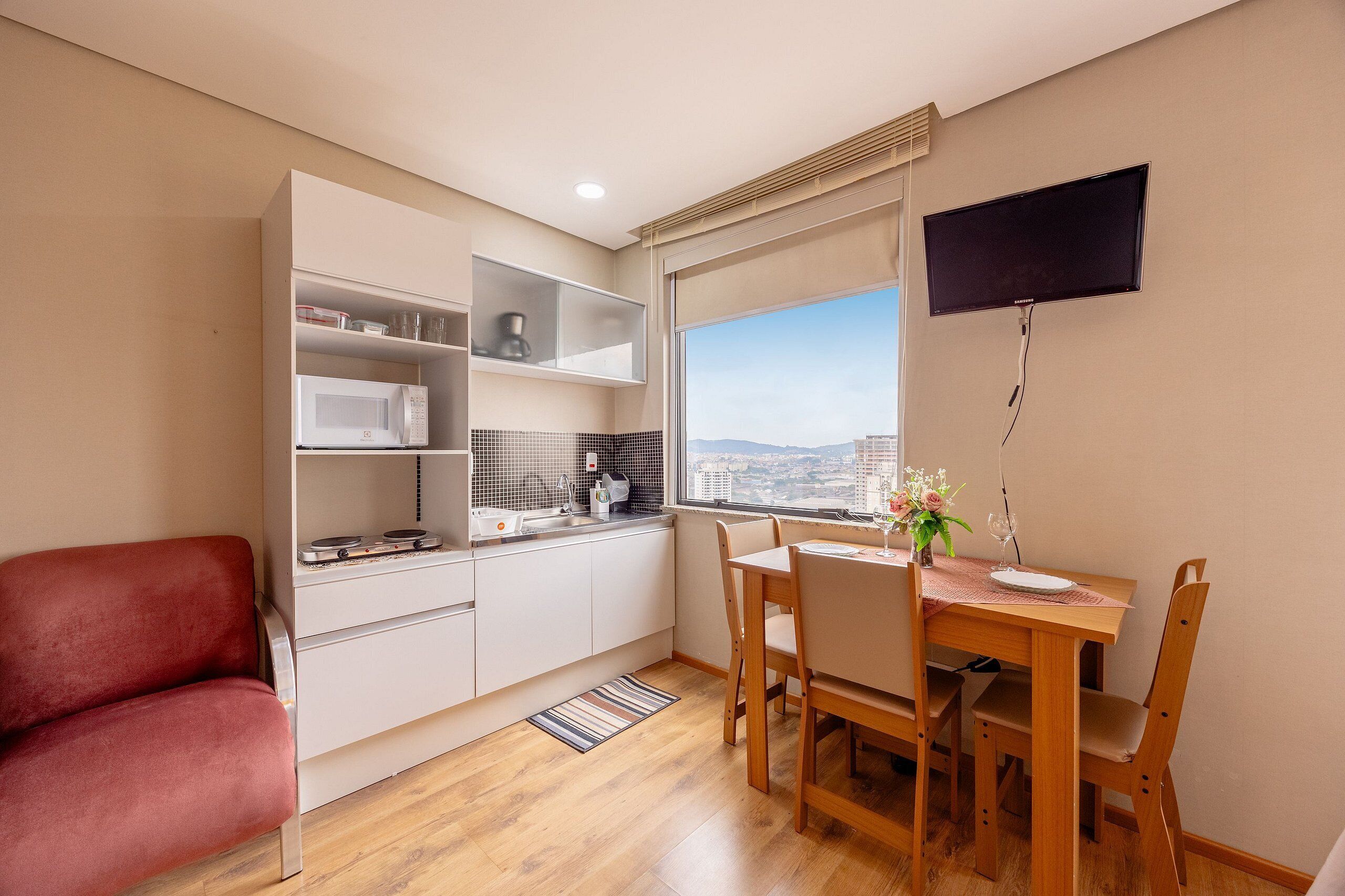 Apartamento conforto | Opções para refeição