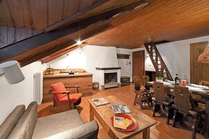 Apartamento standard, vários quartos (Appartamento La Fontaine Ski In Ski) | Opções para refeição