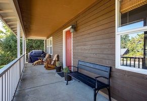 Casa, 2 quartos | Terraço/pátio