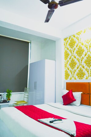 Quarto Duplo Deluxe | Secretária, quartos insonorizados, Wi-fi grátis 