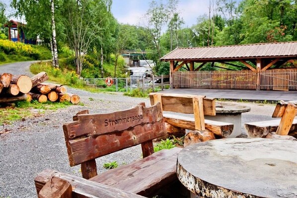 Apartamento, 1 quarto, varanda, vista para o jardim | Exterior