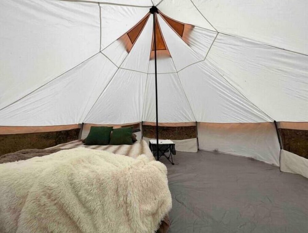 Waterfront Yurt Tent Getaway - McCormick County | Vrbo