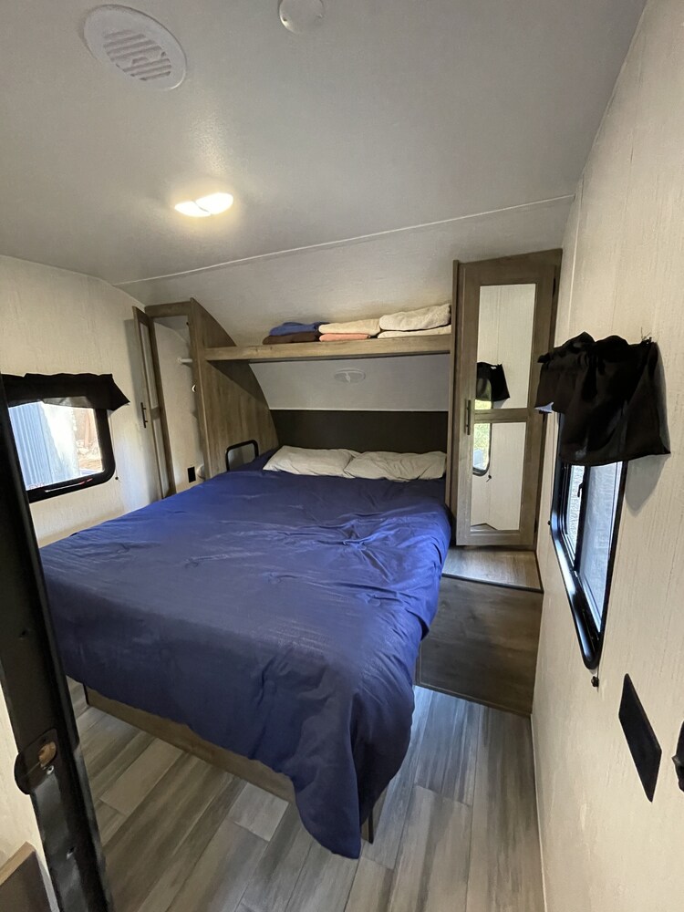 New Camper with a Hot Tub and Pool: Great For Families or a Romantic ...