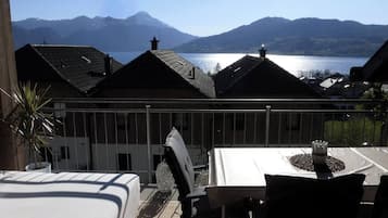 Apartamento, 1 quarto, para fumantes, terraço | Sacada