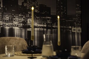 Opções para refeição no quarto