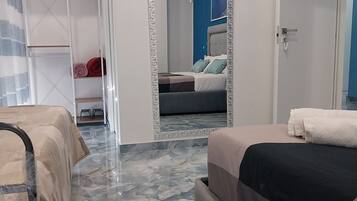 Quarto triplo panorâmico | Roupas de cama de algodão egípcio, roupas de cama premium