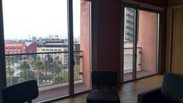 Apartamento, 3 quartos, varanda, vista para o jardim | Interior