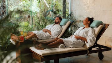 Sauna, banho turco, massagens