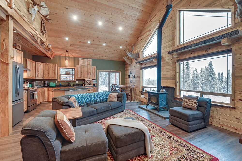 Custom Kasilof Cabin On 40 Private Acres - Alaska