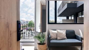 Apartamento (611) | 1 quarto, roupa de alta qualidade, ferro/tábua de engomar, Wi-fi grátis