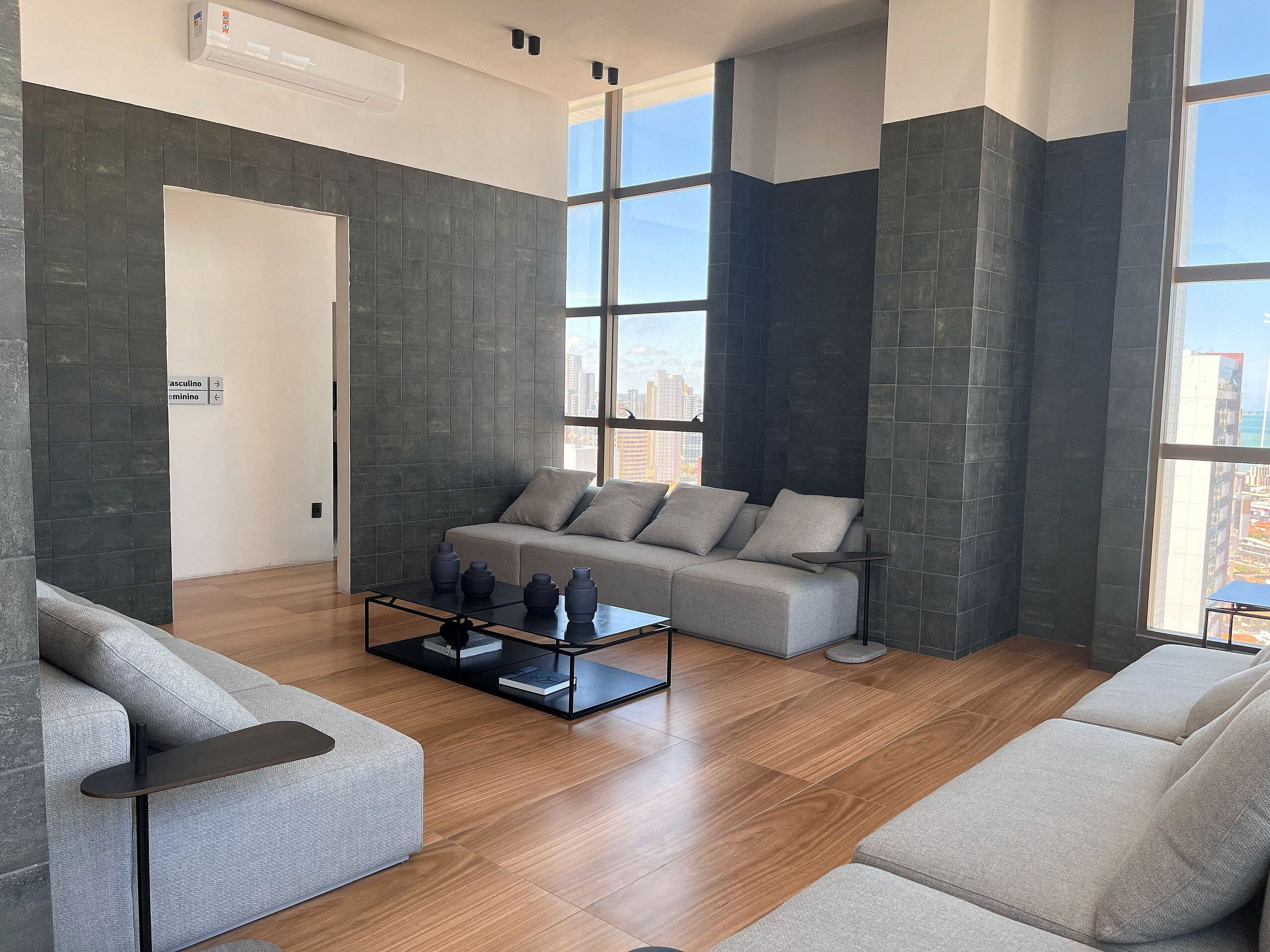 Apartamento Premium | Sala de estar | Smart TV, Netflix, serviços de streaming 