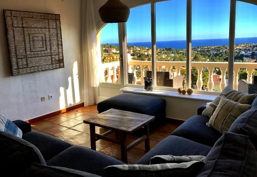 Villa 'Robis Moraira' Met Uitzicht Op Zee, Wifi En Airconditioning - Benitachell