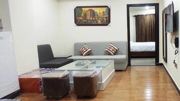 Sala de estar do lobby