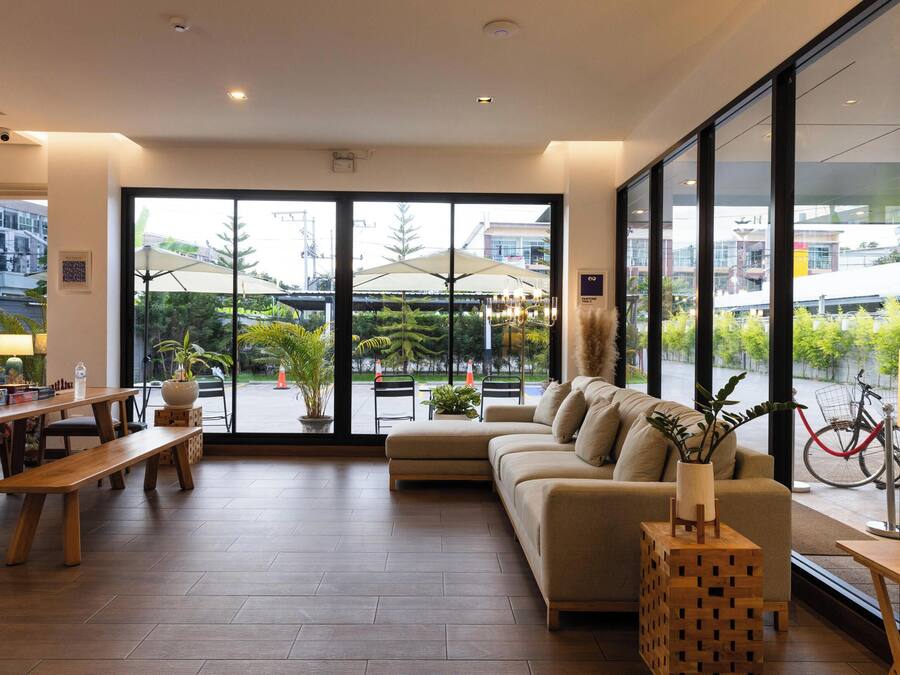 Sala de estar do lobby