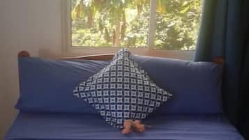 Com mobília individualizada, cortinas/cortinados opacos