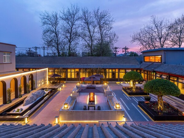 Yunju Hotel Beijing Yonghe Palace Guijie Siheyuan - Pékin
