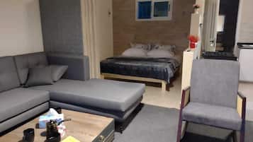 Chalé | 1 quarto, Wi-fi grátis, roupa de cama fornecida
