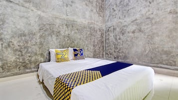 Quarto Duplo | Roupa de cama fornecida