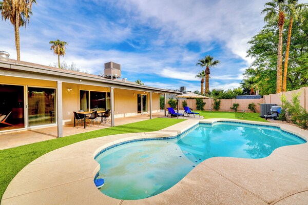 6 Mi To Tpc Scottsdale: Family Escape W/ Fire Pit! - Phoenix, AZ