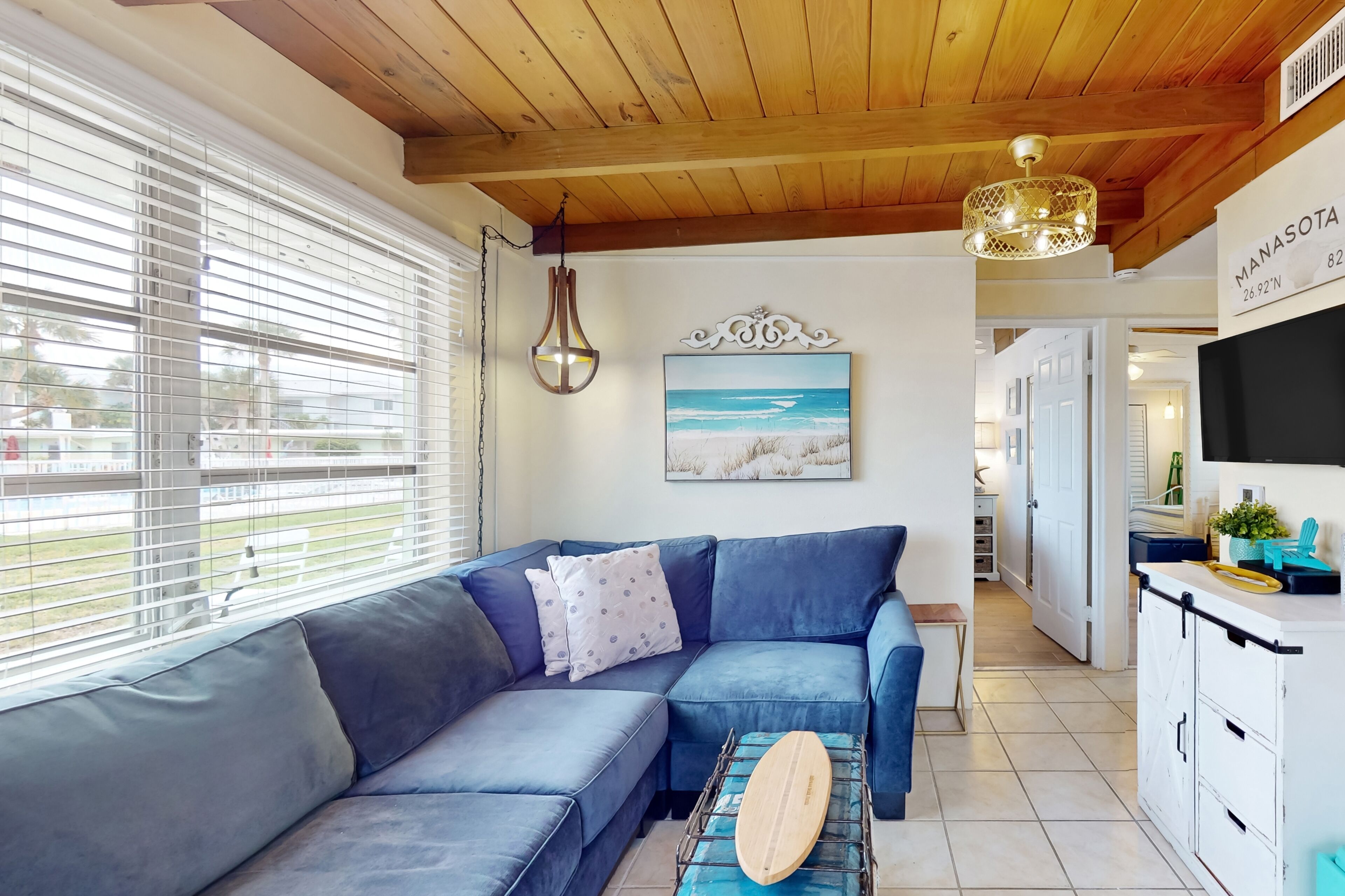 Canal-front Condo With Private Docks, Heated Pool, Private Beach Access, Bbq - Manasota Key, FL