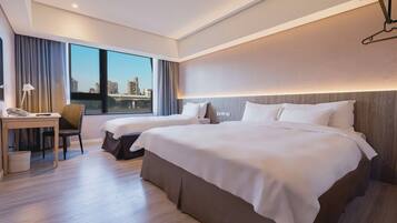 Quarto triplo clássico | Vista do quarto