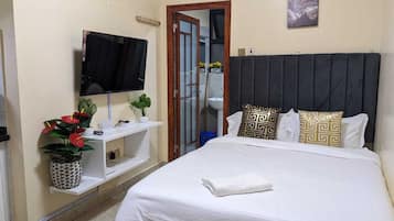 Suite-Estúdio Comfort | 2 quartos, roupa de alta qualidade, camas de colchão viscoelástico