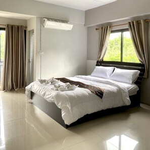 Quarto standard | 1 quarto, roupas de cama premium, camas com colchões pillow-top