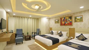 Quarto Triplo Superior | Secretária, quartos insonorizados, Wi-fi grátis