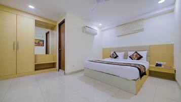 Quarto Duplo Deluxe | Secretária, quartos insonorizados, Wi-fi grátis