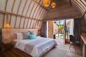 Bungalow Deluxe | Minibar, cofre no quarto, secretária 