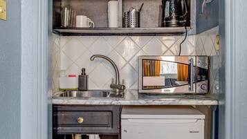 Quarto Duplo | Cozinha privada | Minifrigorífico