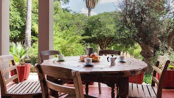 Opções para refeição ao ar livre