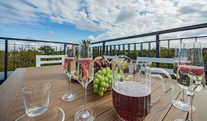 Penthouse de Luxo | Terraço/pátio interior