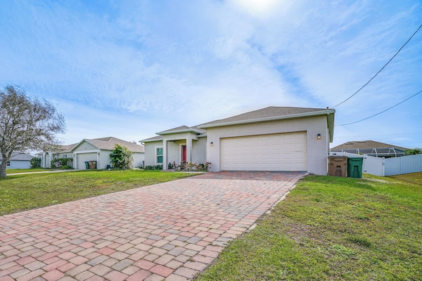 Dog-friendly Home W/ Screened Porch In Cape Coral! - Florida