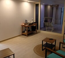 Sala(s) para tratamentos a casais, tratamentos corporais 