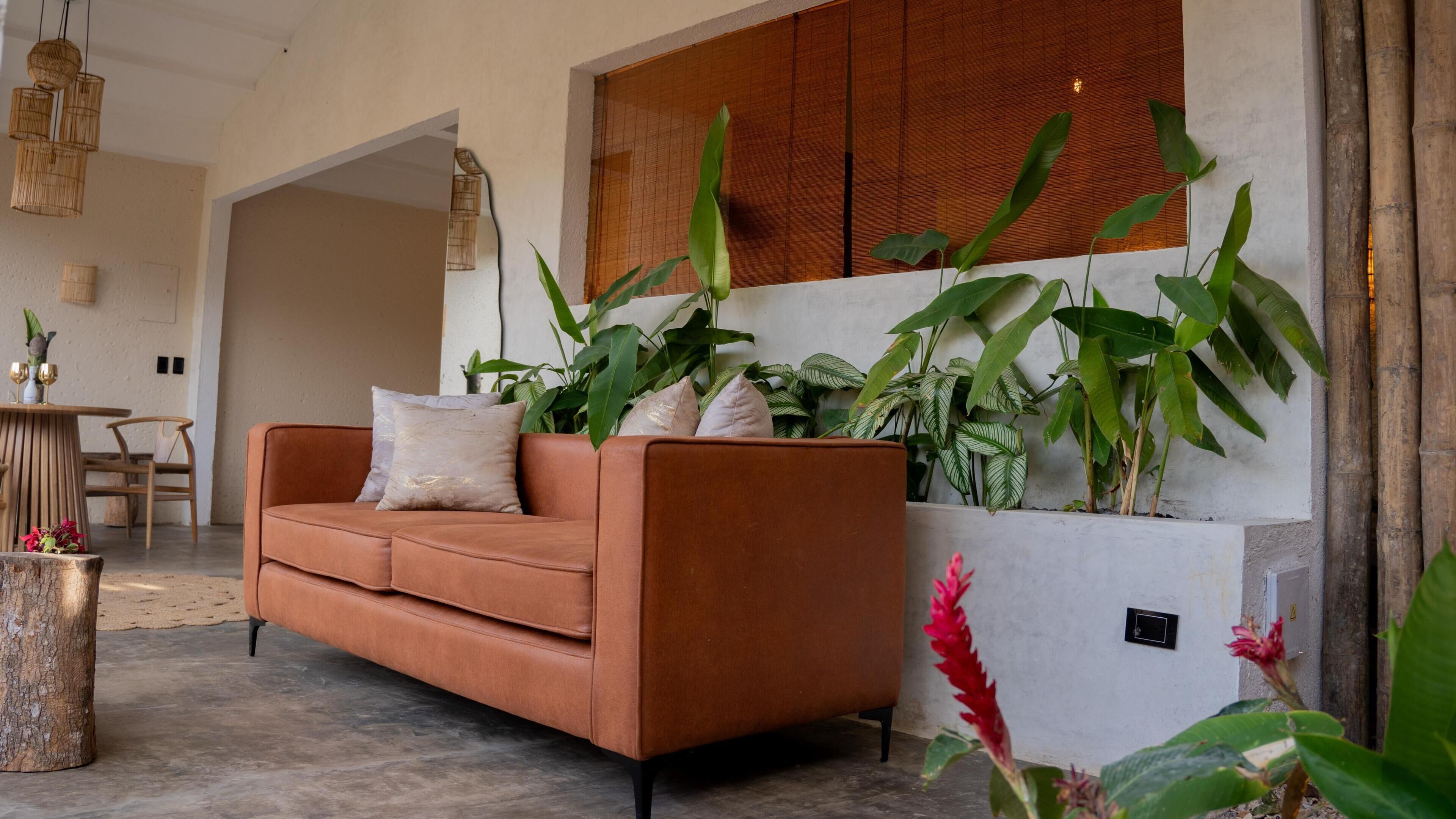 Cabana de Madeira de Luxo, 1 cama king-size | Sala de estar
