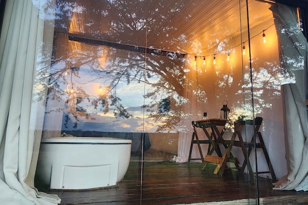 Quarto premium, 1 cama Queen, para não fumantes, banheira | Banheira de imersão