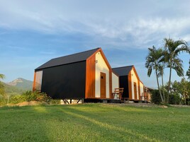 Quarto Deluxe, 1 cama king-size, banheira, vista para a montanha | Wi-fi grátis, roupa de cama fornecida 