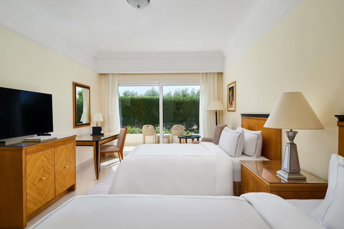 Deluxe Room Aqua Twin Bed | Frigobar (abastecido com itens grátis), cofres nos quartos
