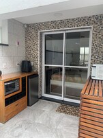 Estúdio superluxo | Terraço/pátio