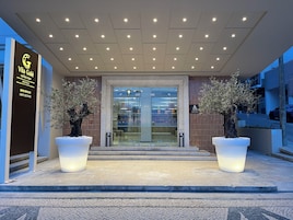 Entrada do alojamento