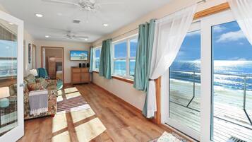 Casa geminada, várias camas (Holiday House B) | Área de estar