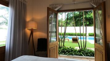 Quarto Exclusivo | 5 quartos, secretária, cortinas/cortinados opacos